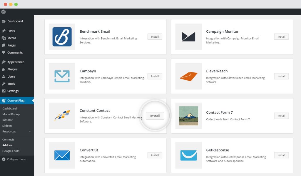 How to Integrate ConvertPlug with Constant Contact? - ConvertPlus